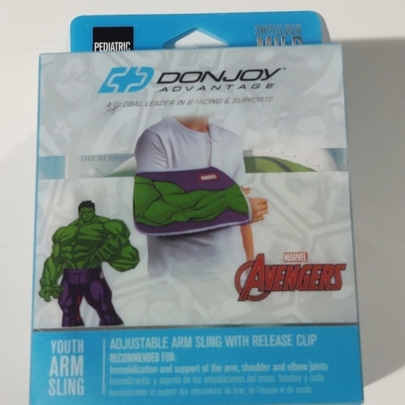 Donjoy | Other | Marvel The Hulk Adjustable Arm Sling With Release Clip ...